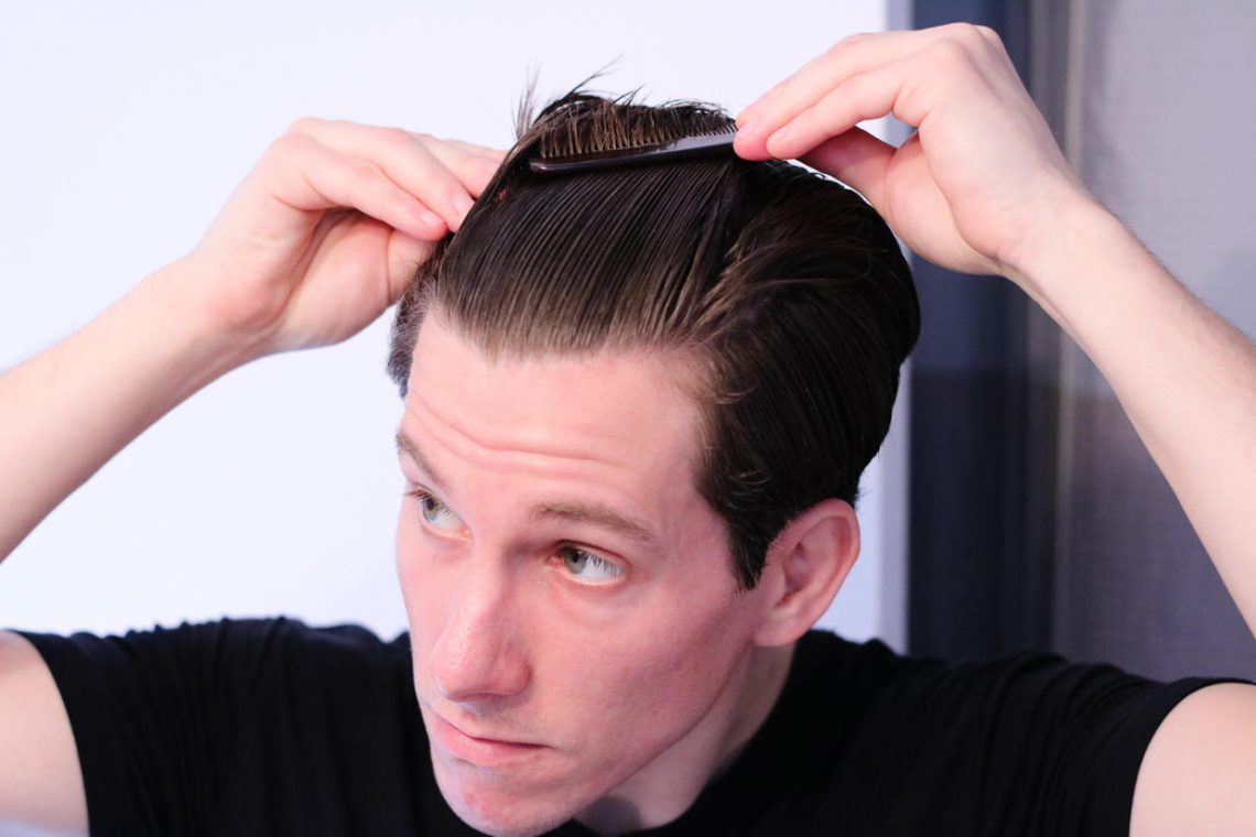 Mid-Length Side Part Hairstyle