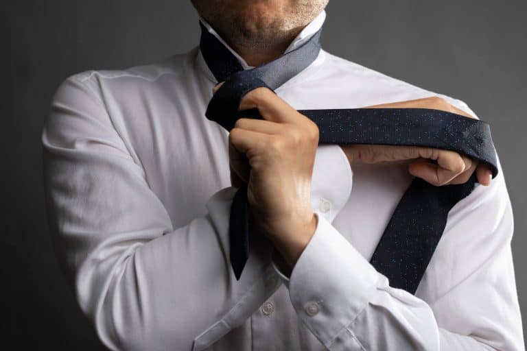 How to Tie a Prince Albert Knot (Double Four in Hand) - The Modest Man