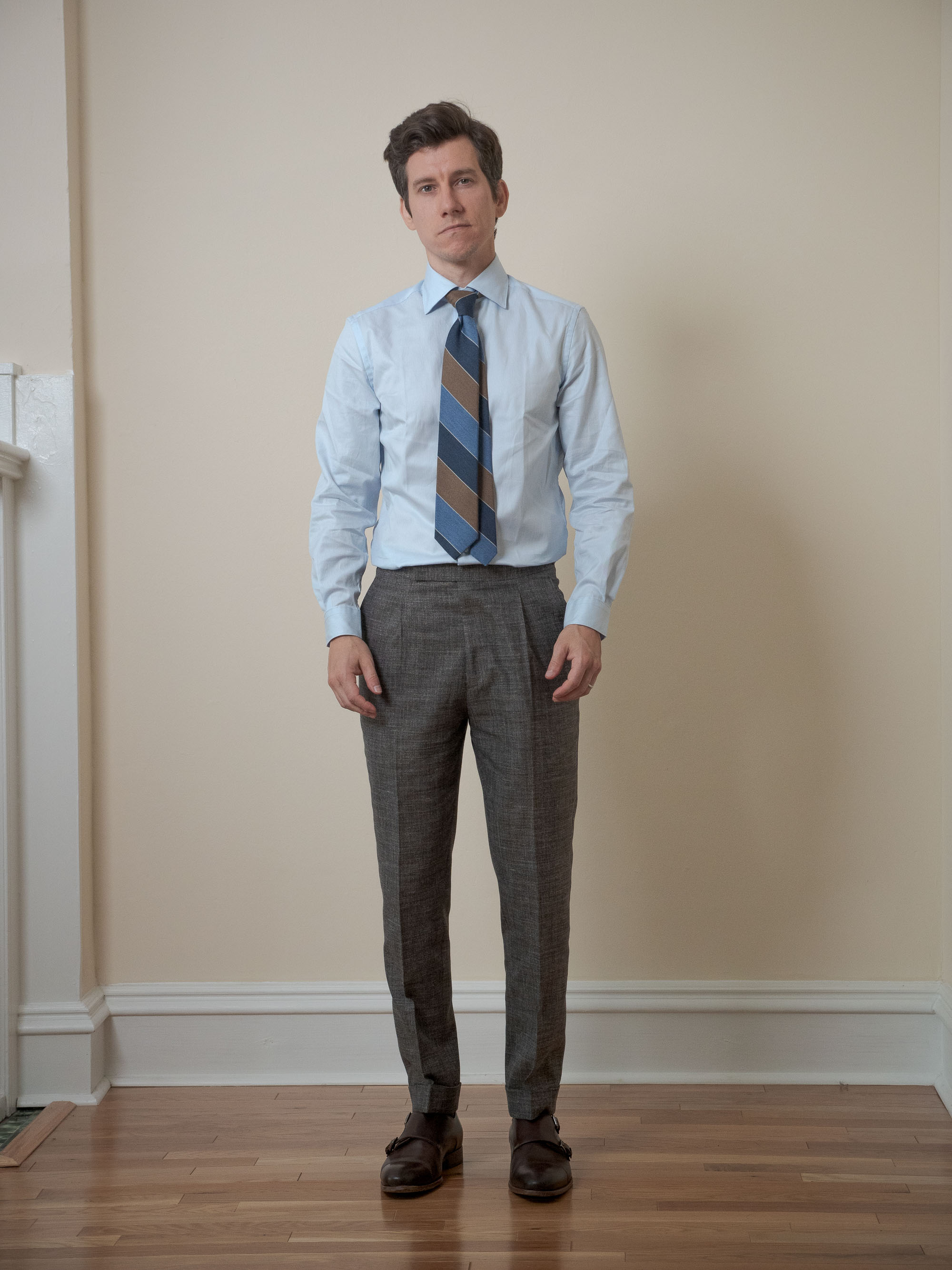 Mid Brown Three Piece Suit - The Modest Man