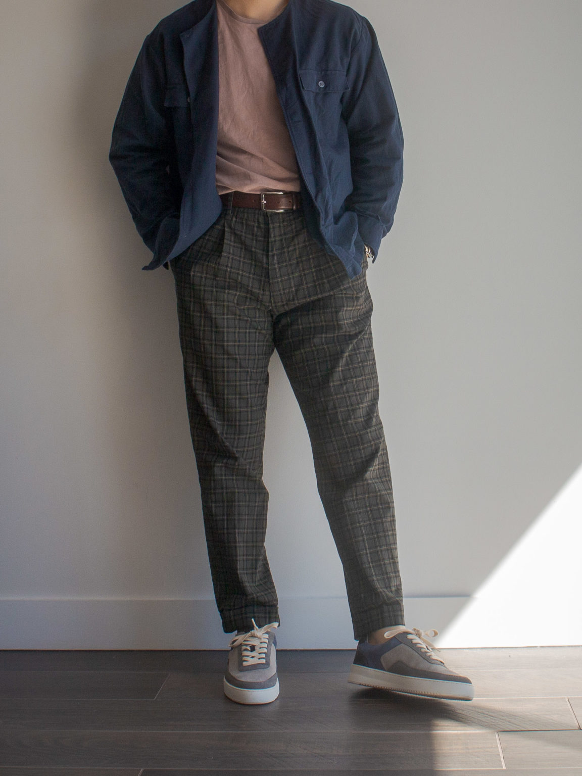 Casual Check Trousers - The Modest Man