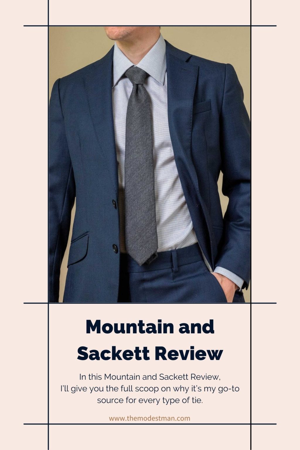 Mountain and Sackett Review: High Quality Ties In Different Lengths - TMM