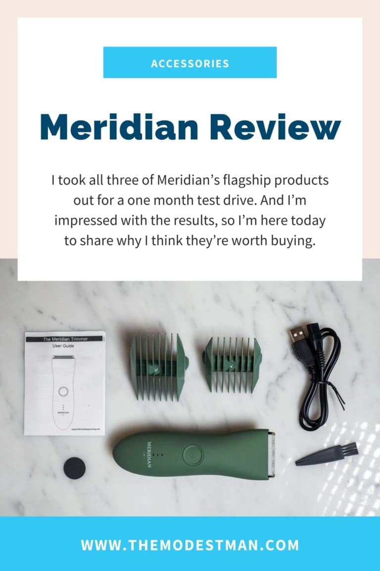 Meridian Review: Fairly Priced Grooming Essentials - The Modest Man