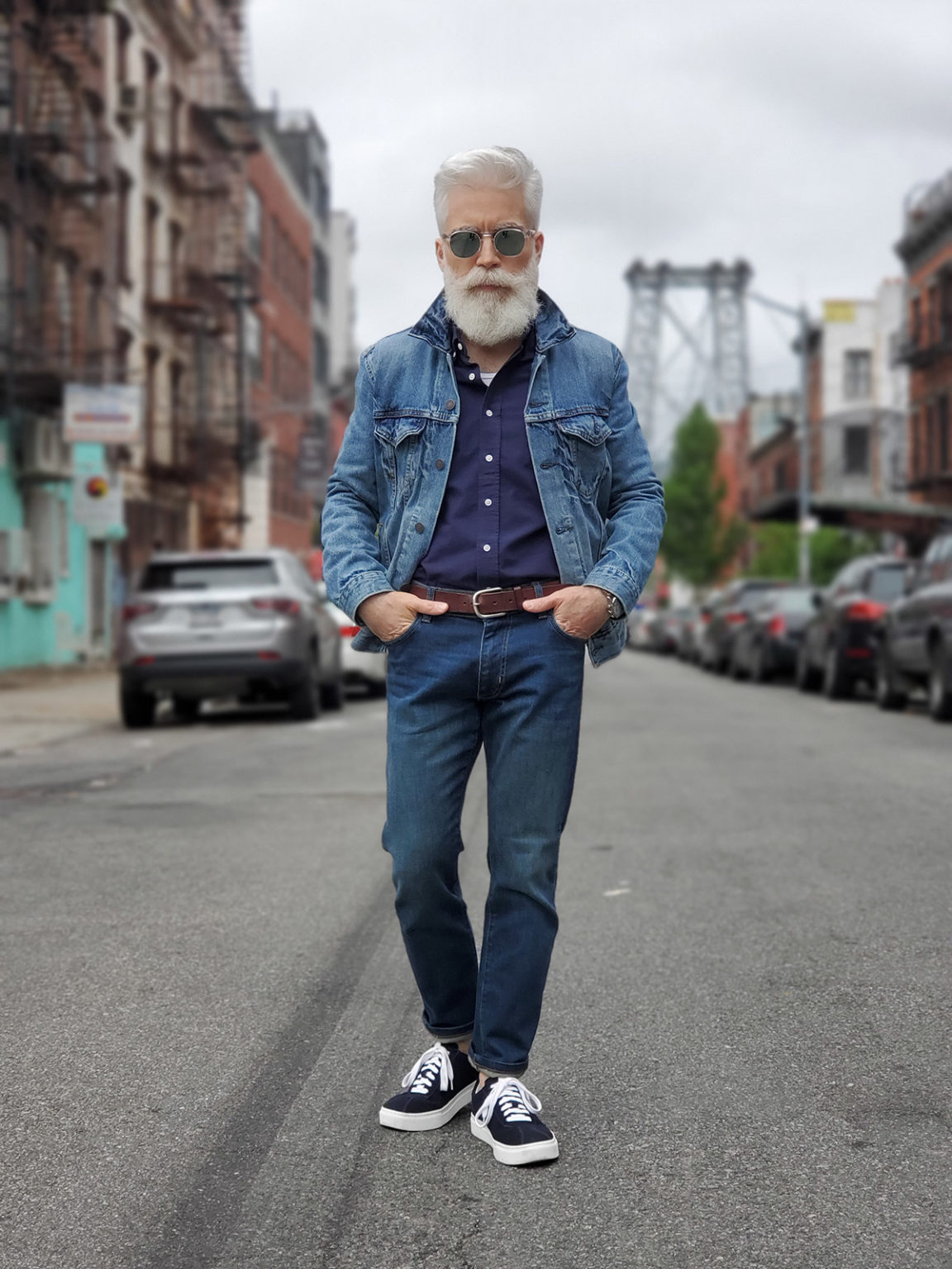 Double Your Denim With the Canadian Tuxedo - The Modest Man