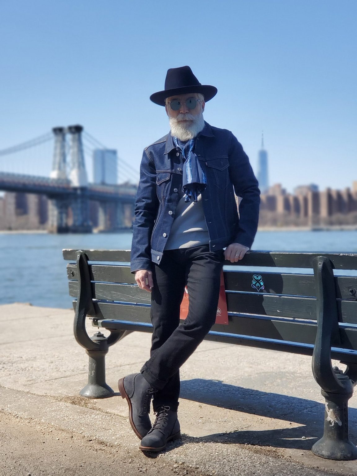 Double Your Denim With the Canadian Tuxedo - The Modest Man